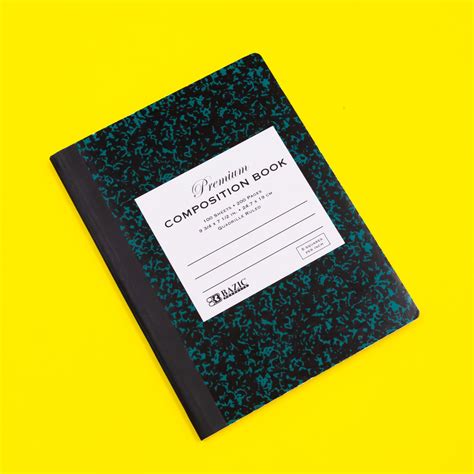 Wholesale Quad Ruled Marbled Composition Book Dollardays