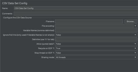 Reading From Csv File In Jmeter Using Csv Data Set Config Codekru
