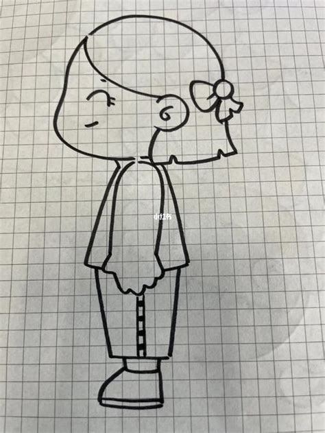 小孩子简笔画侧面 简笔画图片大全 普车都