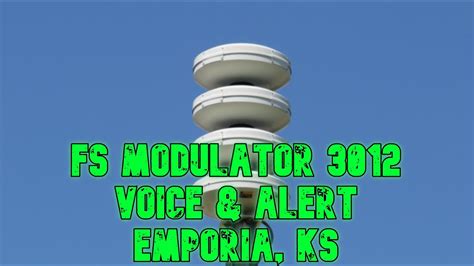 Fs Modulator 3012 Voice And Alert Emporia Ks 7 10 23 Youtube