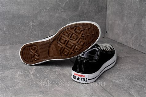 Чорно білі конверси All Star цена 699 грн — Prom Ua Id 1664343388