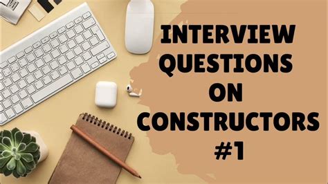 java interview questions on constructor youtube