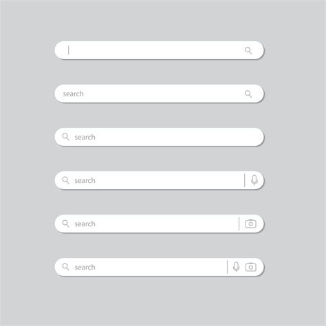 Searching Bar Element For Web Design Search Input Field 25463589 Vector Art At Vecteezy