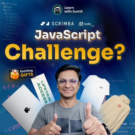 join scrimba⁠ s javascriptmas learn with sumit lws