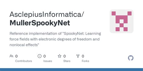 Github Asclepiusinformatica Mullerspookynet Reference Implementation Of Spookynet Learning