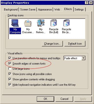 Smooth Your Fonts Fonts Fonts