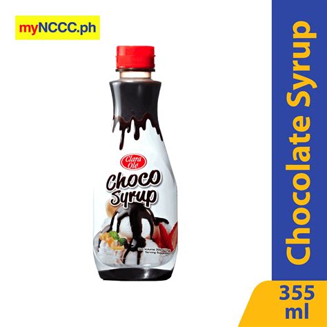 Clara Ole Choco Syrup 355ml Tagum Mall