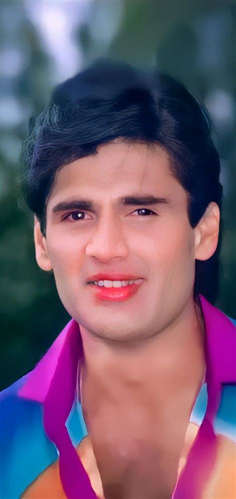 Sunil Shetty Romantic Couple Poses 90s Actors Romantic Couples