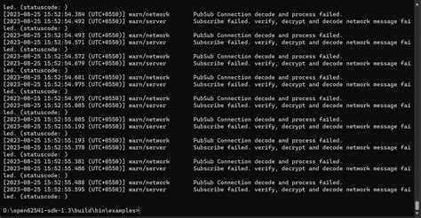 Server Stops With Segmentation Fault When We Configure Wrong Security