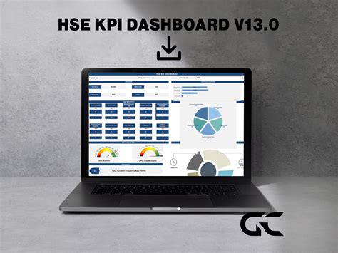 HSE KPI Dashboard V13 0 Microsoft Excel Dashboard HSE Dashboard Health Safety Safety