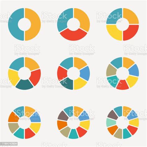 원형 다이어그램 집합입니다 원형 차트 템플릿입니다 2 3 4 5 6 7 8 9 10단계 부품 레벨 또는 옵션으로 인포그래픽 개념을 둘러볼 수 있습니다 다채로운 벡터