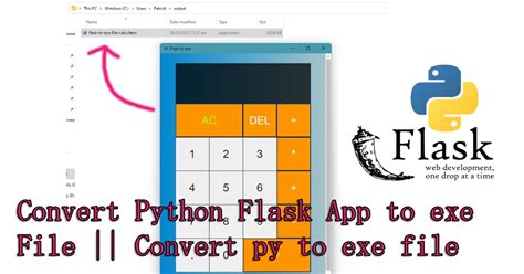 Convert Python Flask App To Exe File Convert Py To Exe File Tutorial101