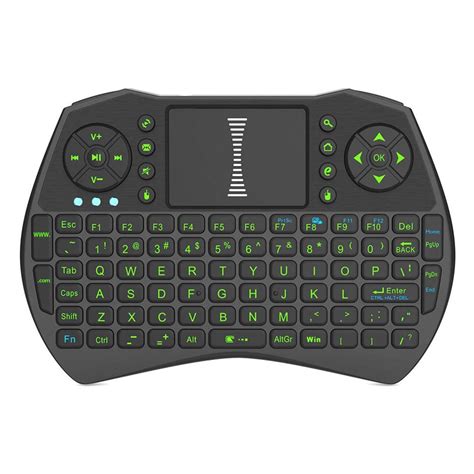 Backlit 2 4ghz Wireless Keyboard Touchpad Air Mouse Handheld Remote Control Backlight For Smart