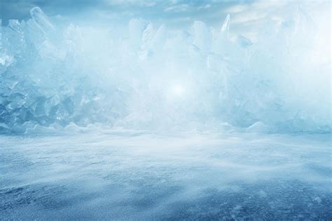 Frozen Background And Copy Space Premium Ai Generated Image