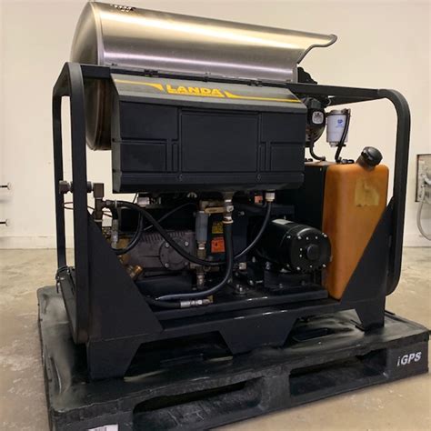 Used Landa Pghw5 3500 Gasdiesel 5gpm3500psi Hot Pressure Washer W