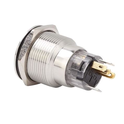Interruptor De Boton Metalico De 22mm Con Logo Iluminado Bem 22 11ds S Interruptor De Boton Metalico De 22mm Con Logo Iluminado Bem 22 11ds S