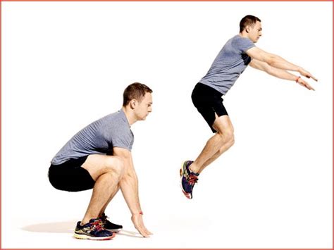 Squat Jump Exercise