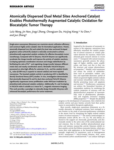 Atomically Dispersed Dual Metal Sites Anchored Catalyst Enables Photothermally Augmented
