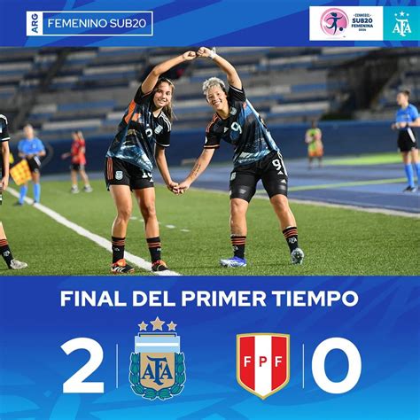 Perú Vs Argentina 5 0 Goles Y Resumen De La Derrota ‘bicolor Por El Sudamericano Femenino Sub