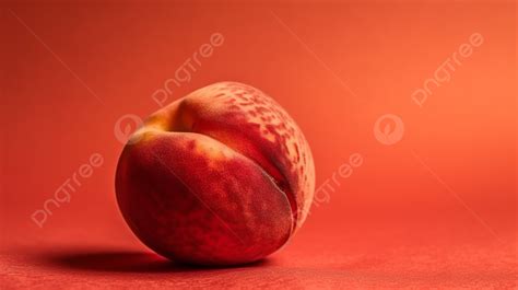 붉은 표면에 복숭아 복숭아의 이미지 분홍색 배경 고화질 사진 사진 배경 일러스트 및 사진 무료 다운로드 Pngtree