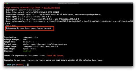 How To Use Docker Security Scan Locally