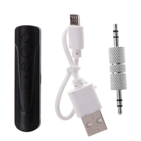 Bluetooth Receiver Wireless 3 5mm Jack Adapter Tf Aux Audio Collar Clip