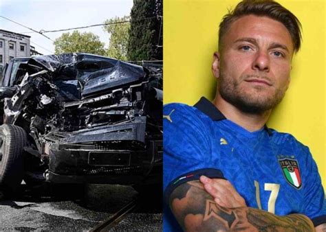 Tram Smashes Into Ciro Immobiles Car Leaves Him With Shoulder And Hand Injuries