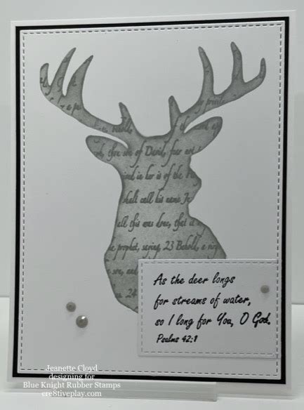 Cre8tive Play Bk Regal Buck Stencil