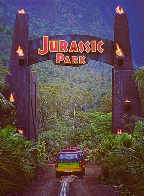Jurassic Park Gate Wallpaper At Riley Wiest Blog