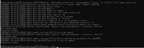 After I Ran Data Collect The EVAL ADTF3175D NXZ Did Not Work Any More Discussions