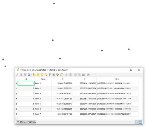 Shapefile Exporting Longitude And Latitude In Qgis Geographic