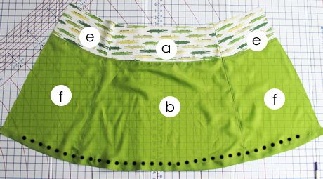 Skirt Sew Along Lining The Skirt Michellepatterns Com
