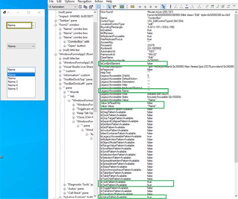 Accessibility The Edit Element In ComboBox With DropDownStyle DropDown Simple Should