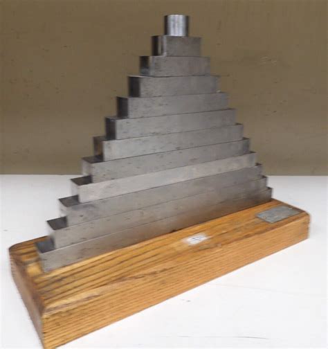 Size Control Mikemaster Micrometer Calibrator Standard 1 12 Pj79 Bullseye Calibration