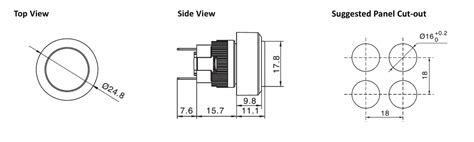 RJSPS1622D Round Indicator RJS Electronics Ltd