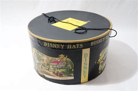 Vintage Mr Disney Hat Box Courier And Ives Reserved For Customer Etsy