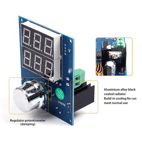Mua Xh M403 Digital Voltage Regulator Xl4016 High Power Dc 8a Regulator 12v 24v Xh M403 Dc Dc