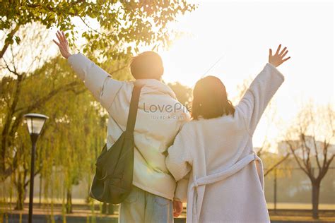 커플 뒷모습 이미지 사진 및 Png 일러스트 무료 다운로드 Lovepik