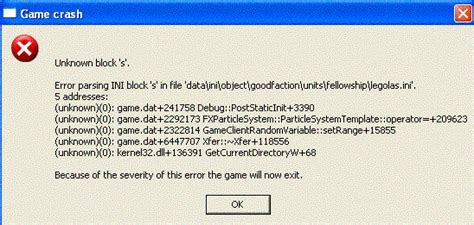 Missing Block S BFME2 RotWK Modding Revora Forums