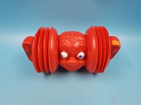 Rare Vtg Plastic Monkey Toy