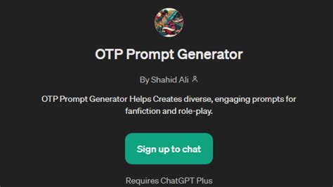 Otp Prompt Generator Tool Information And Alternatives Cloudbooklet