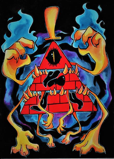 Bill Cipher Weirdmageddon By Viodino On Deviantart