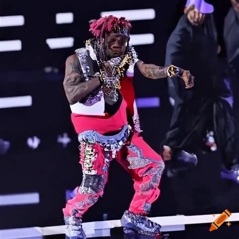 Lil Uzi Vert Full Body Outfit At Mtv Awards Concert On Craiyon