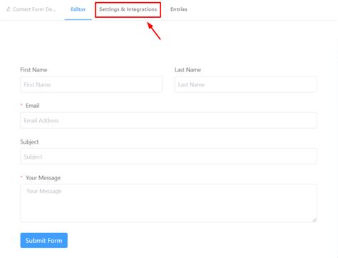 Form Layout Settings In WP Fluent Forms ProServ 247