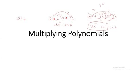 1 Multiplying Binomials Youtube