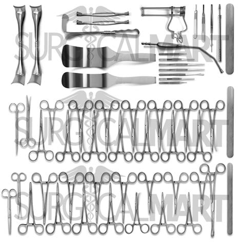 104 Basic Laparotomy Instruments Set Economy Surgical Mart