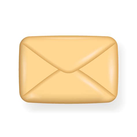 Internet Mail Email Envelope Spam Realistic 3d Emoji Symbol