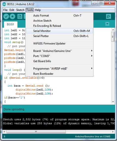 Komunikasi Serial Arduino ~ Mechatronic