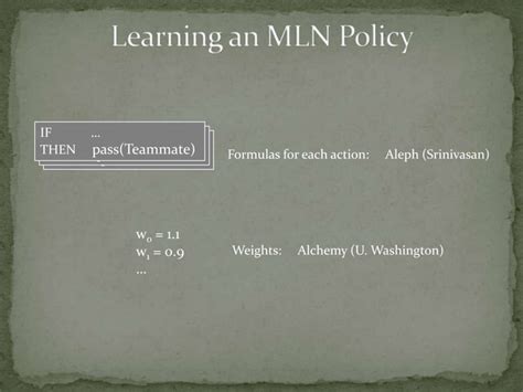 Relational Transfer In Reinforcement Learning Ppt