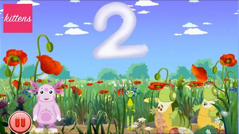 Обучающий мультфильм Учим цифры с Лунтиком Training Cartoon Learning Numbers With Luntik Youtube